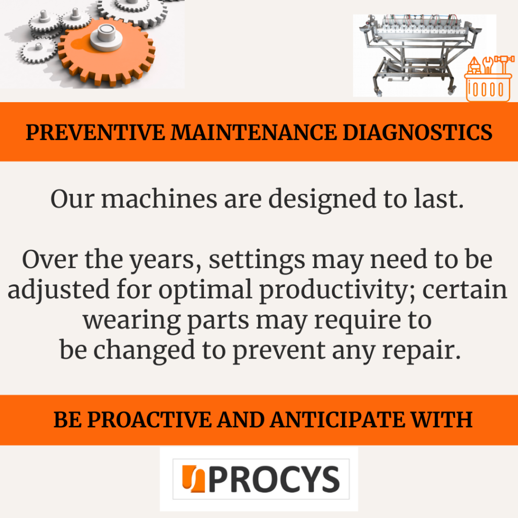 Preventive maintenance diagnostics. – Procys