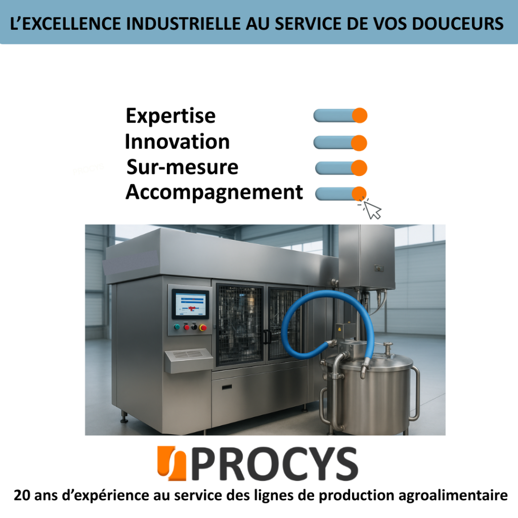 L’excellence industrielle au service de vos douceurs – Procys